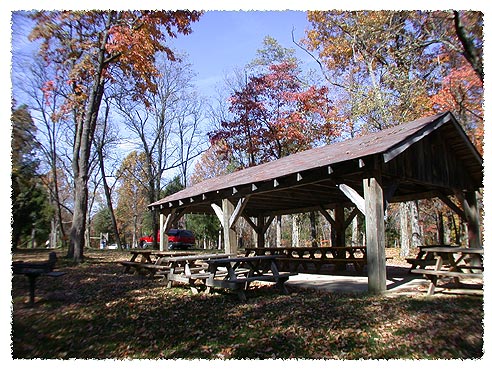 C.C.C. Shelter Picture - Brown County State Park, Indiana